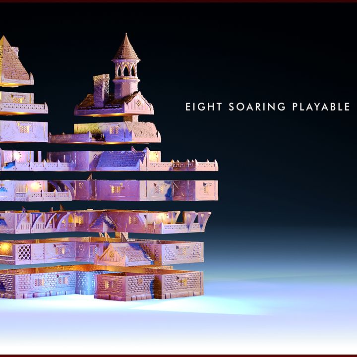 3D Printable Redtree Monastery - Complete Pack by NovaMinis